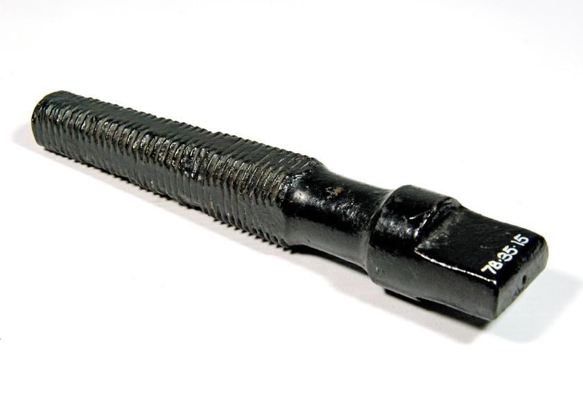 Threaded tap from a set of seven in painted black metal | Science ...