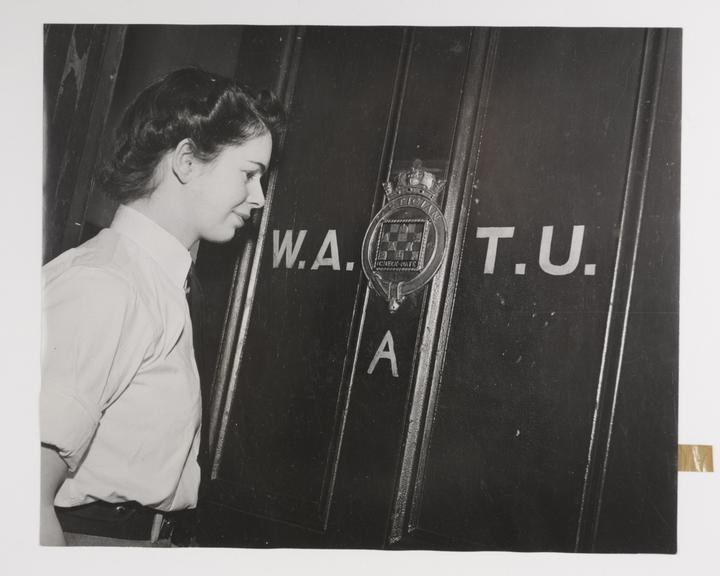 Entrance to the Tactical Room at Western Approaches Tactical School ...