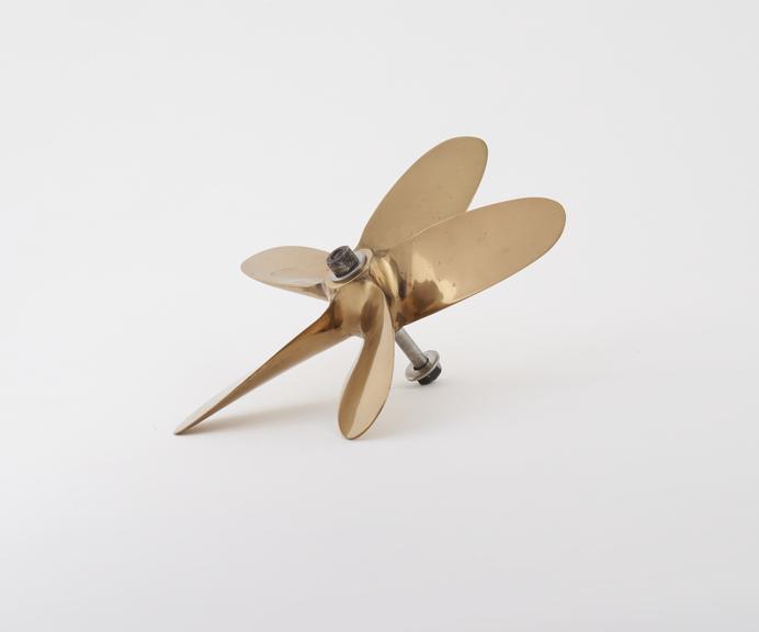 Model of 5-bladed propeller, from single screw steam ship S.S. "Soembra ...