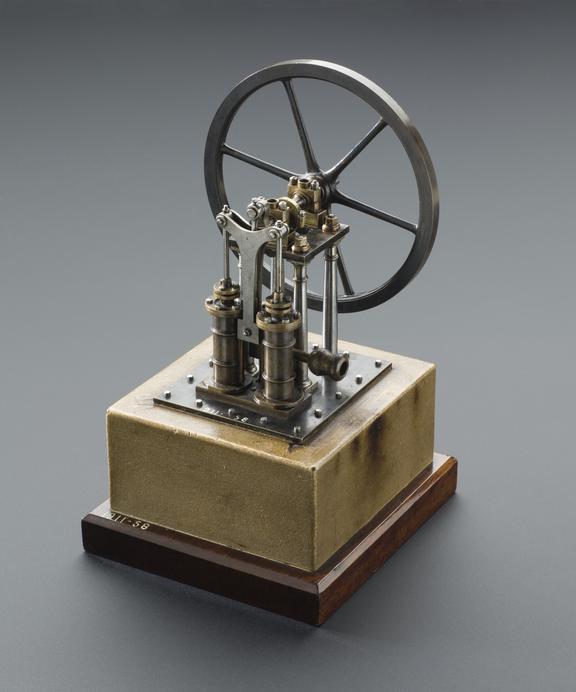 Model of a Twin Cylinder Stationary engine, 1870-1910 | Science Museum ...