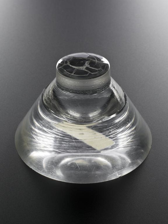 Sample perspex window used in researching high pressure windows ...