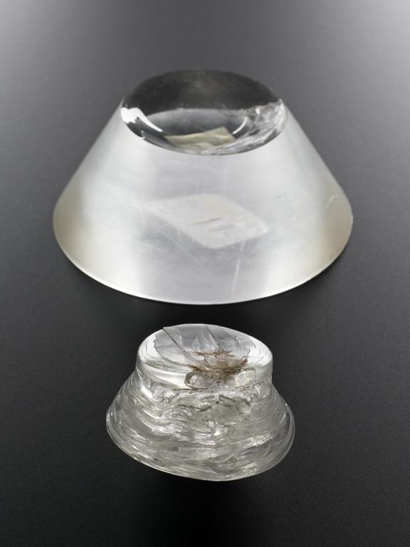 Sample perspex window used in researching high pressure windows ...