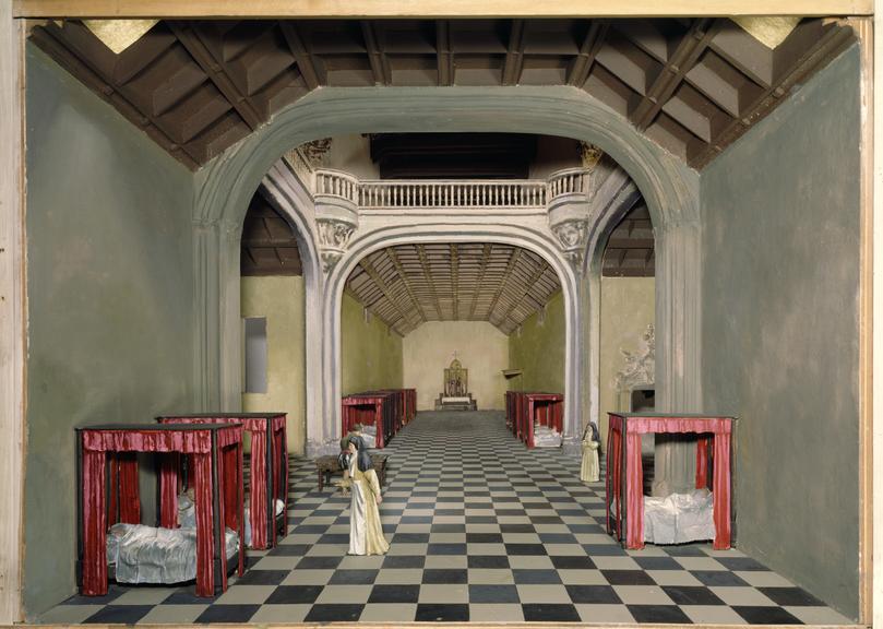 Diorama of Santa Cruz Hospital of Toledo in the 1500s | Science Museum ...