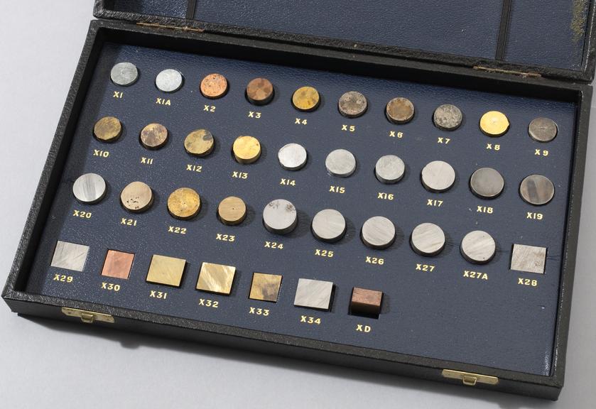 Set of metallurgical specimens | Science Museum Group Collection