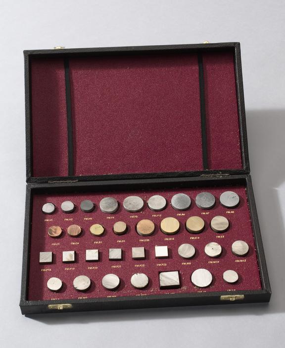 Set of metallurgical specimens | Science Museum Group Collection