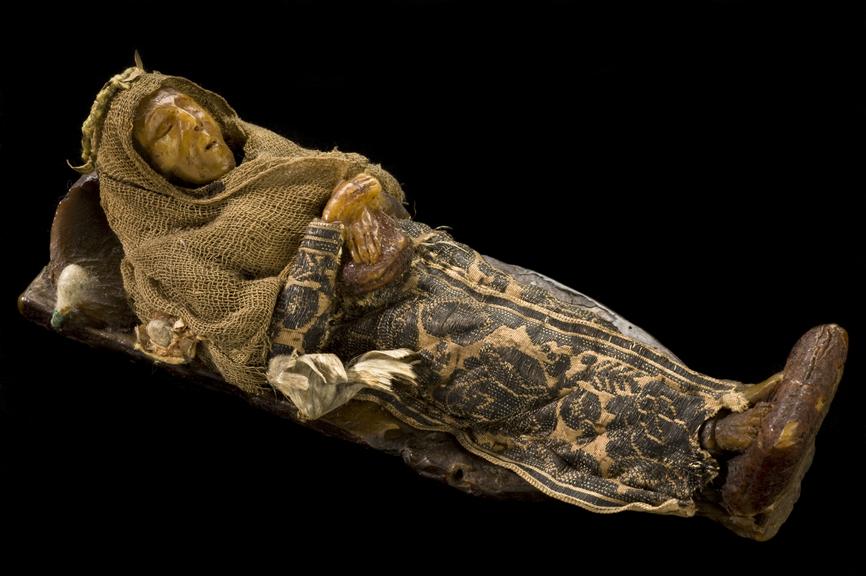 Wax model of a mummy, Europe, 1600-1750 | Science Museum Group Collection