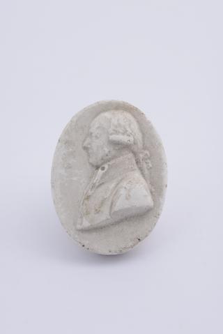 Plaster cast, male profile bust | Science Museum Group Collection