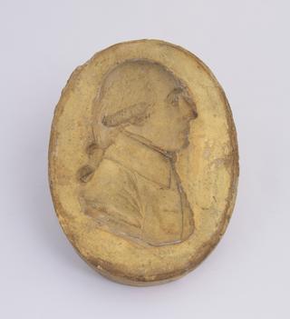 Plaster mould, profile bust | Science Museum Group Collection