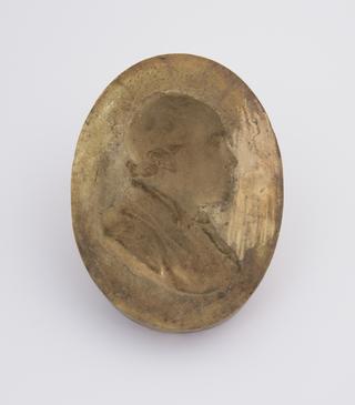 Plaster mould, profile bust | Science Museum Group Collection