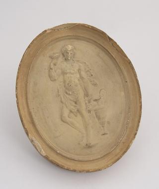 Plaster cast, female figure holding animal skin | Science Museum Group ...