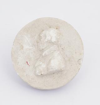 Plaster cast, male profile bust | Science Museum Group Collection