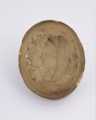 Plaster mould of Anthony and Cleopatra | Science Museum Group Collection