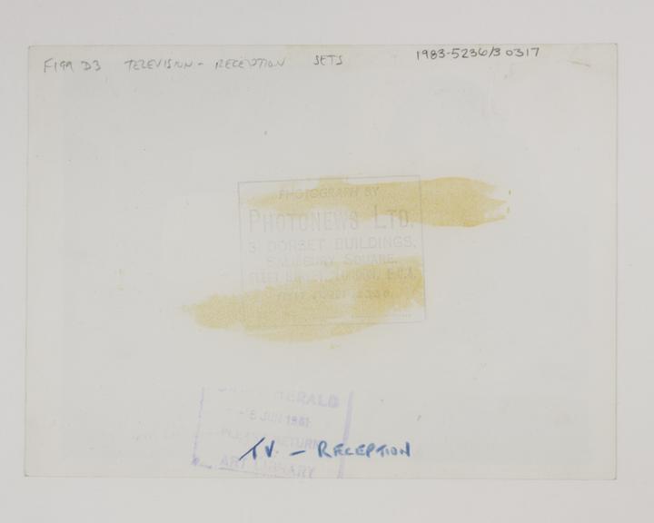 Model demonstrating TV remote control | Science Museum Group Collection