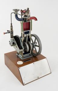 Model diesel engine | Science Museum Group Collection
