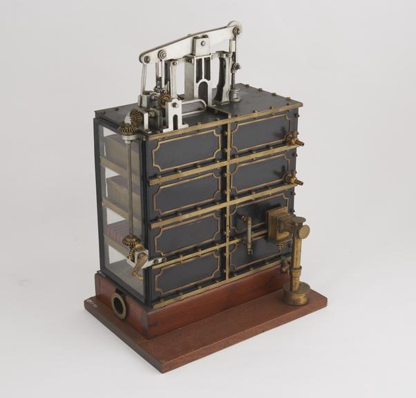 Model of ammonia washing machine | Science Museum Group Collection