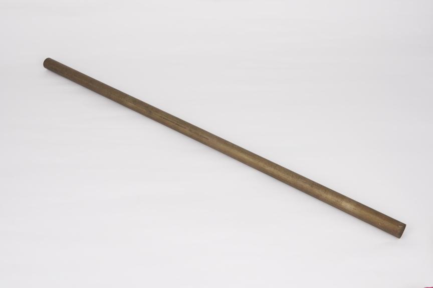 Piece of solid drawn brass condenser tube | Science Museum Group Collection