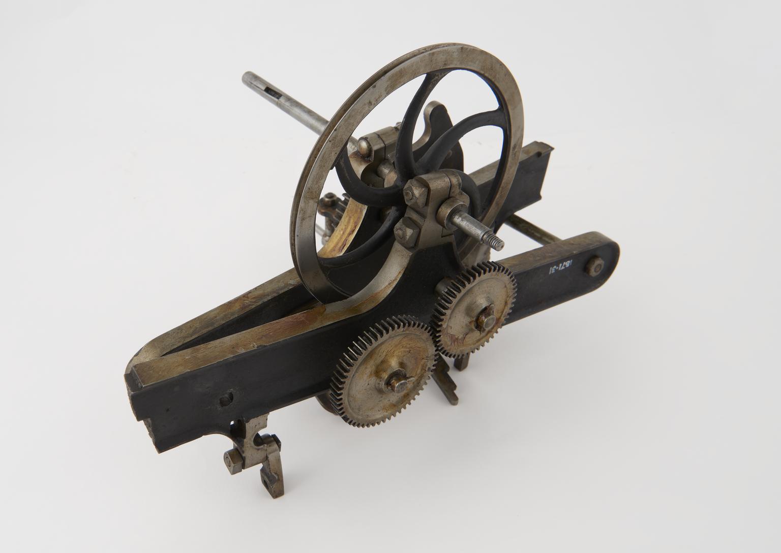 Model mule headstock (scale 1:4) | Science Museum Group Collection