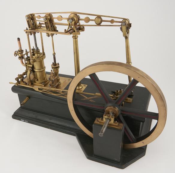 Model of a high-pressure rotative beam engine | Science Museum Group ...