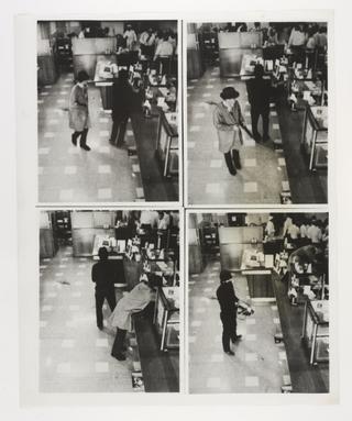 CCTV catches bank robbers in action | Science Museum Group Collection