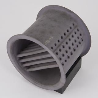Model of flue ring for cylindrical boiler | Science Museum Group Collection