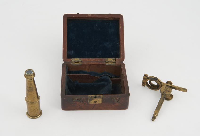 Pocket microscope, Cary pattern | Science Museum Group Collection