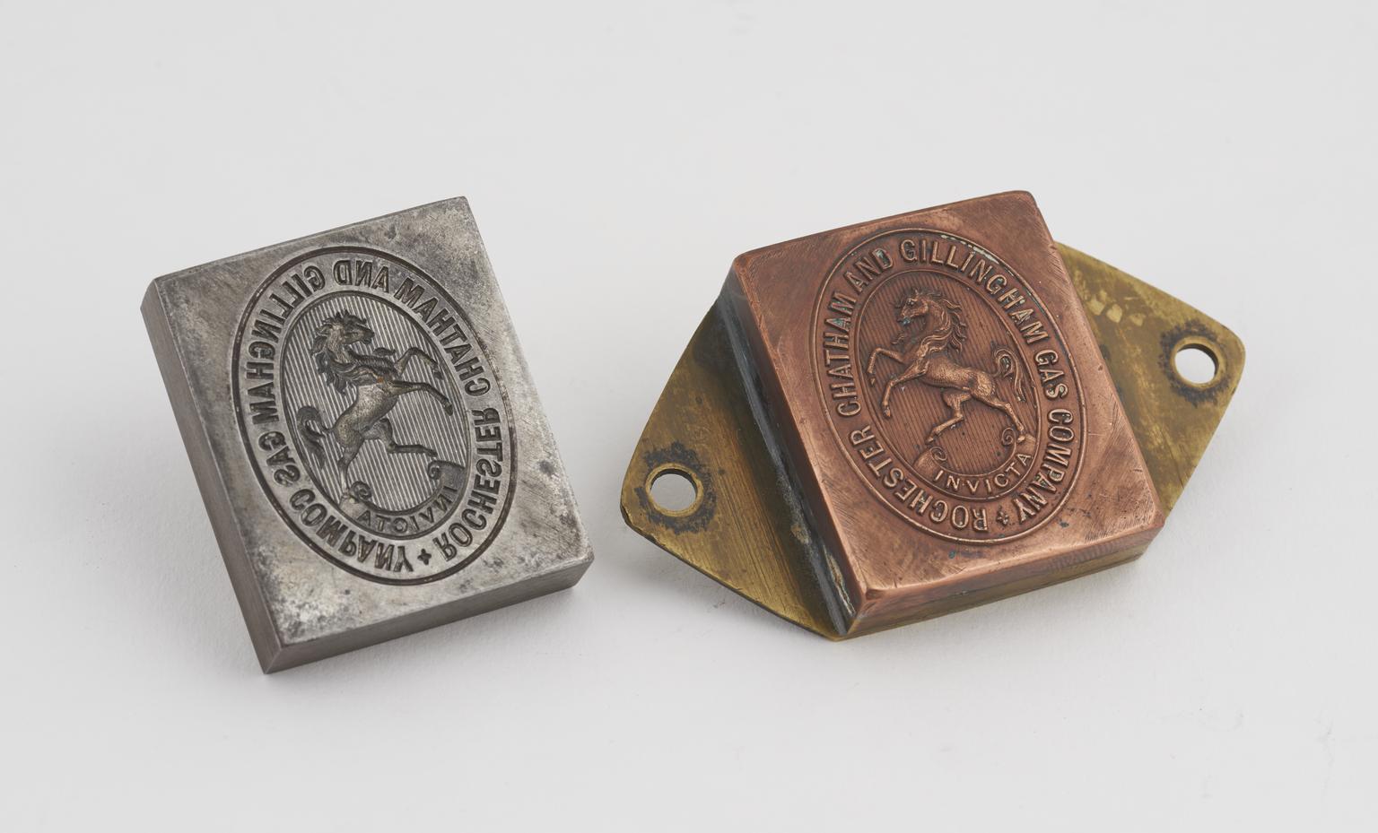 Rochester Chatham & Gillingham Gas Co seal. | Science Museum Group ...