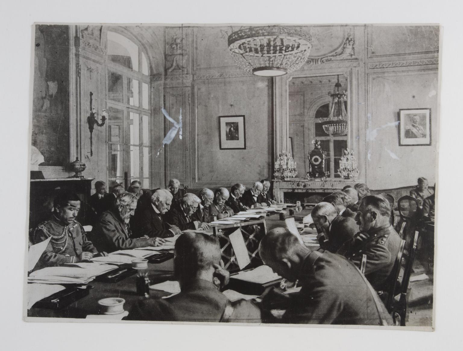 Paris Peace Conference at Versailles | Science Museum Group Collection