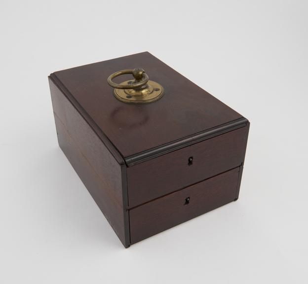 Count Gleichen's Universal microscope in case with 2 drawers | Science ...