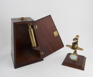 Compound monocular microscope by George Adams | Science Museum Group ...