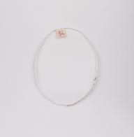 Oval white meniscus convex pebble spectacle lens | Science Museum Group ...