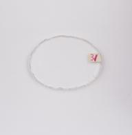 Oval white double concave pebble spectacle lens | Science Museum Group ...