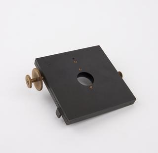 Mechanical stage plate with 2 way motion | Science Museum Group Collection