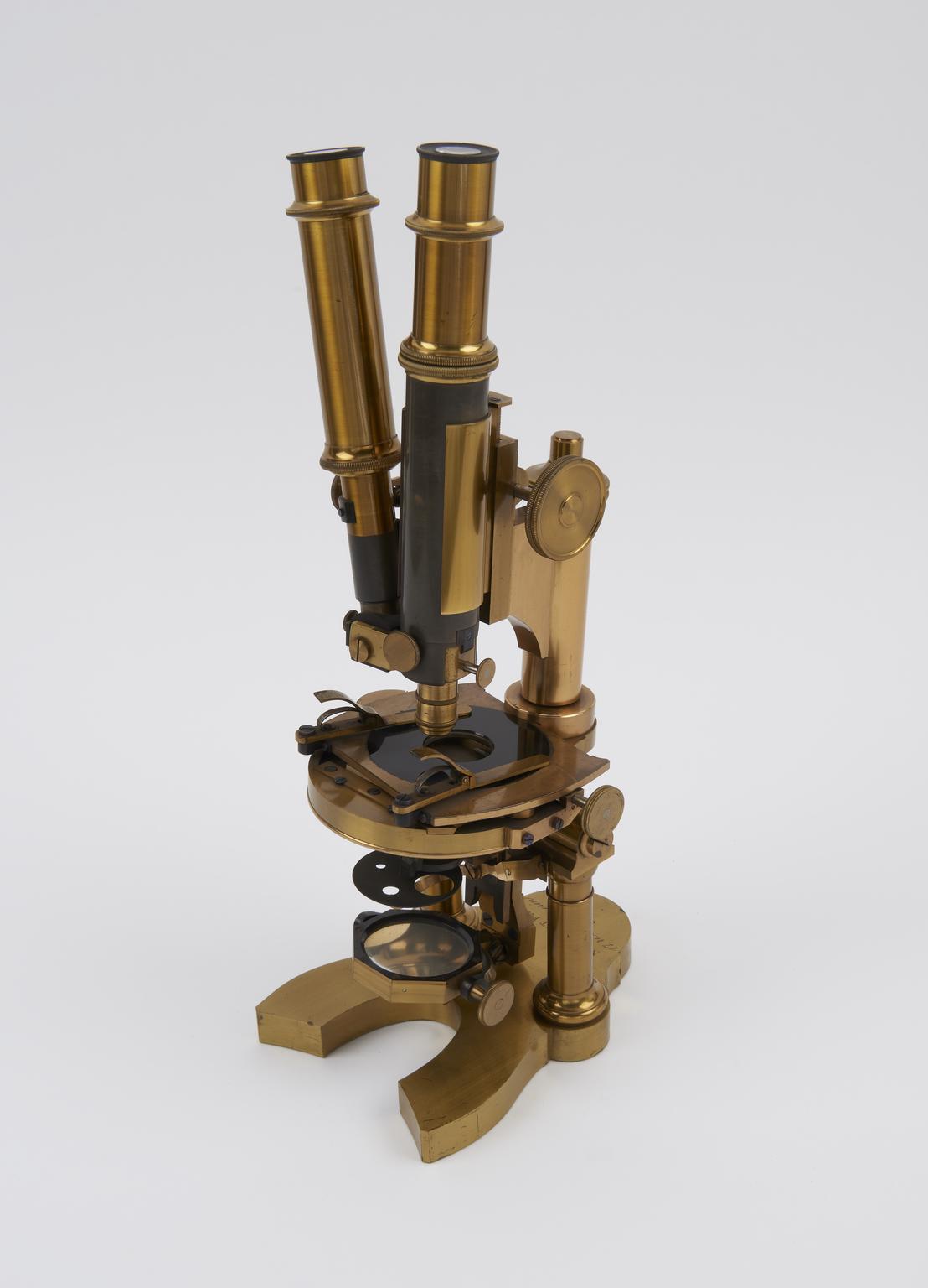 Nachet's second Binocular microscope with spare single tube | Science ...