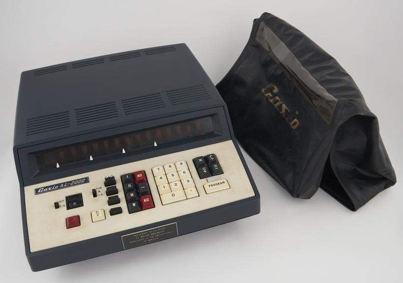 CASIO AL-2000 programmable calculator presented to GE Perry | Science ...