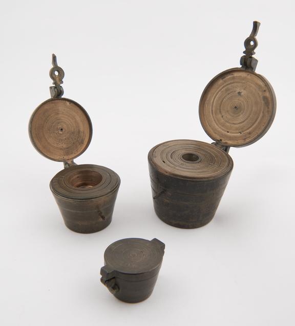 Three sets of nested weights | Science Museum Group Collection
