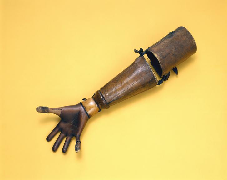 Artificial arm, below-elbow prosthesis | Science Museum Group Collection