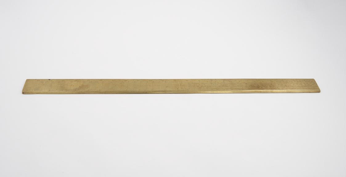 Navigator's rule with Gunter's scale | Science Museum Group Collection