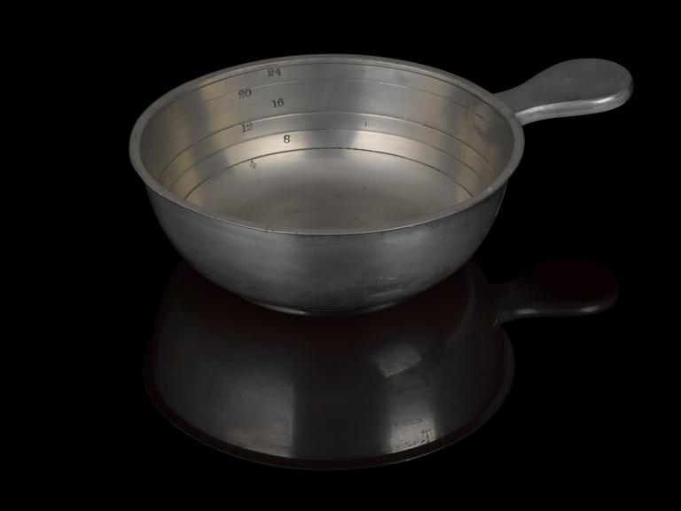 Pewter bleeding bowl | Science Museum Group Collection