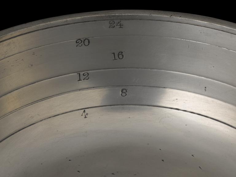 Pewter bleeding bowl | Science Museum Group Collection