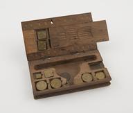 Set of brass weights | Science Museum Group Collection