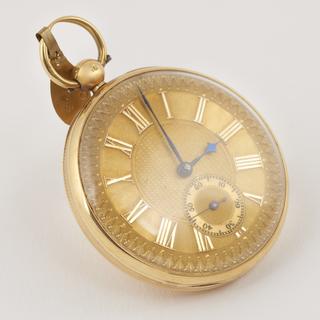 Lever Pocket Watch in Gold Case, 1815-1830 | Science Museum Group ...