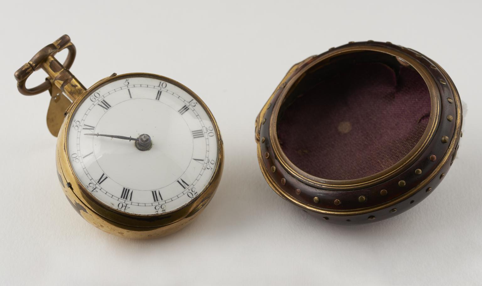 Pocket watch with Tortoiseshell Outer Case. | Science Museum Group ...