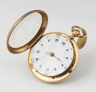 Pocket Watch in Gold Case with Enamel Decoration, 1740-1760 | Science ...
