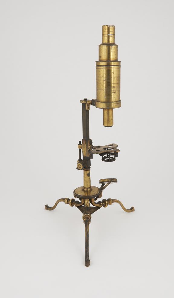 Compound monocular microscope, French, 1776-1800 | Science Museum Group ...