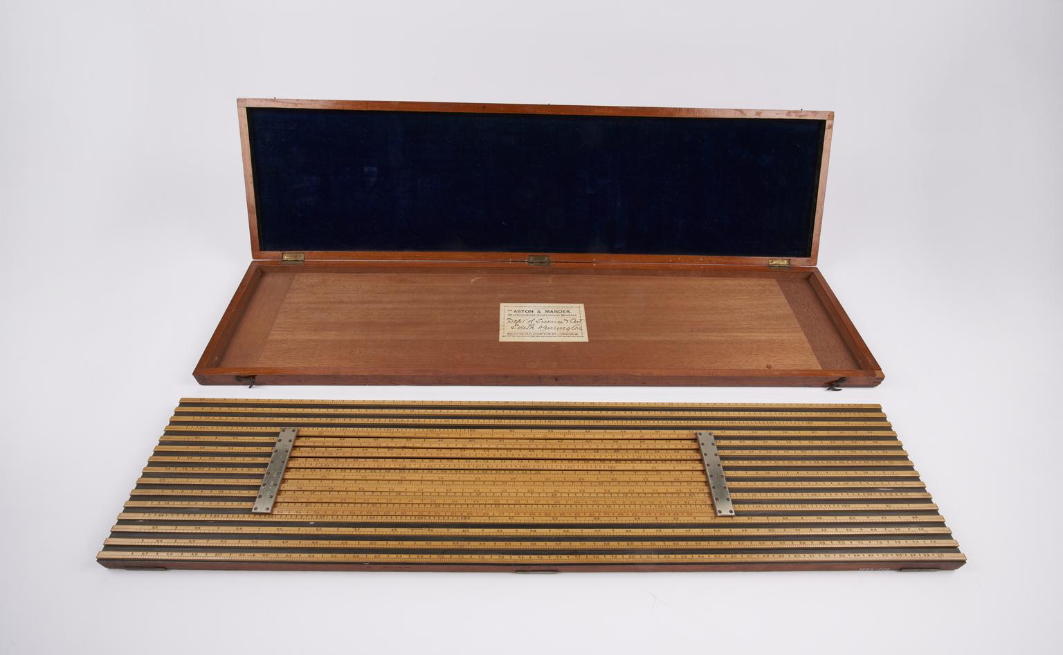 Hannyngton grid-iron slide rule | Science Museum Group Collection