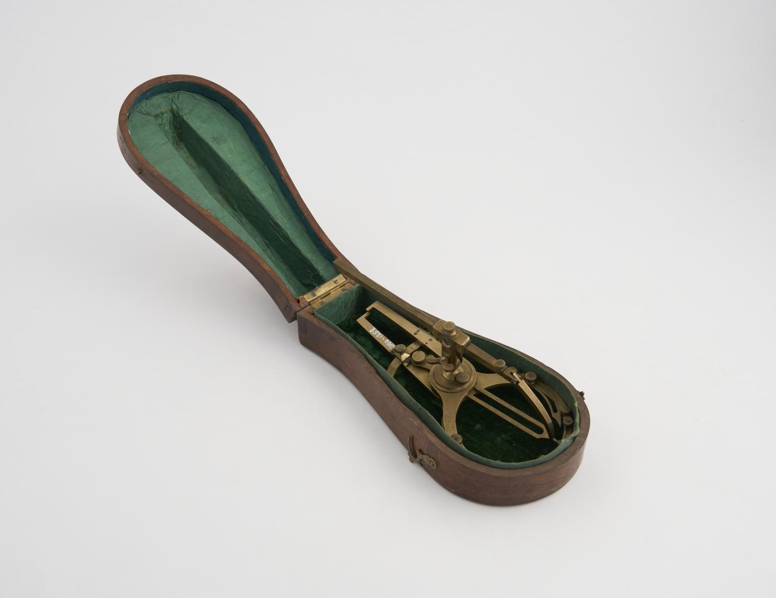 Mathematical instrument configured as multiple callipers to measure ...