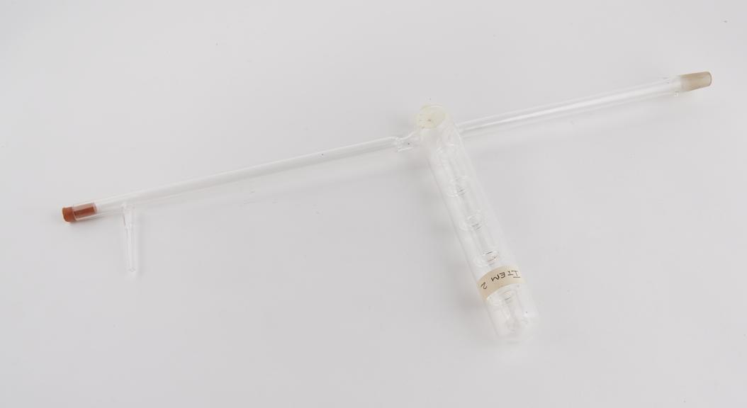 Carbon and hydrogen combustion tube for "empty-tube" method | Science ...