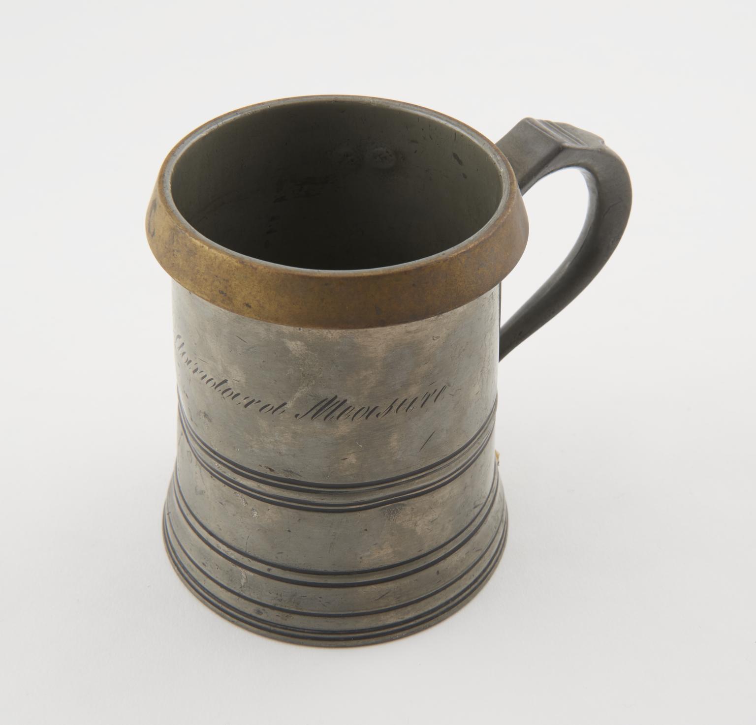 Pewter tankard, used as imperial volume measure | Science Museum Group ...