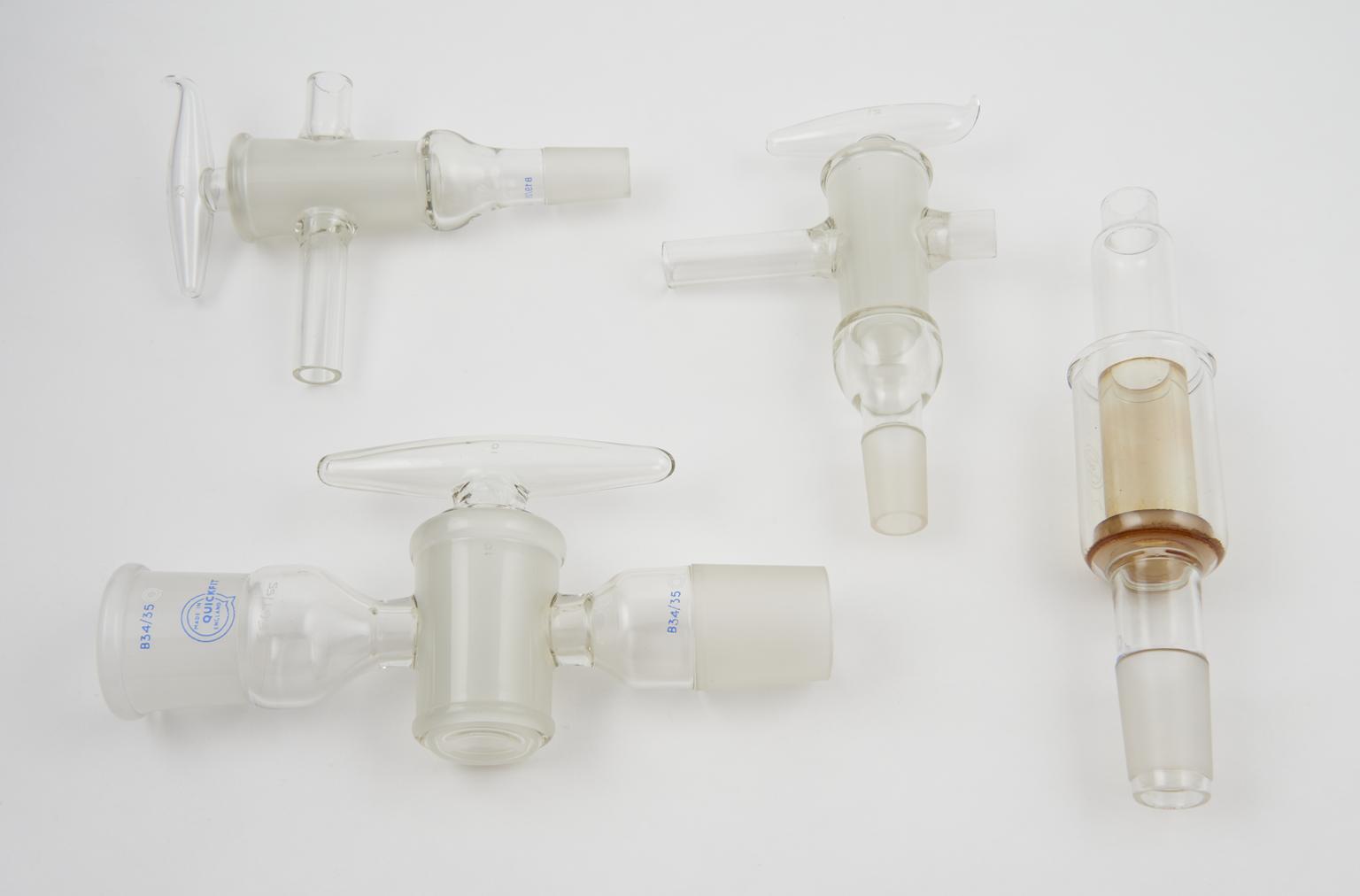 20l. all glass distillation unit made by Quickfit and Quartz Ltd ...