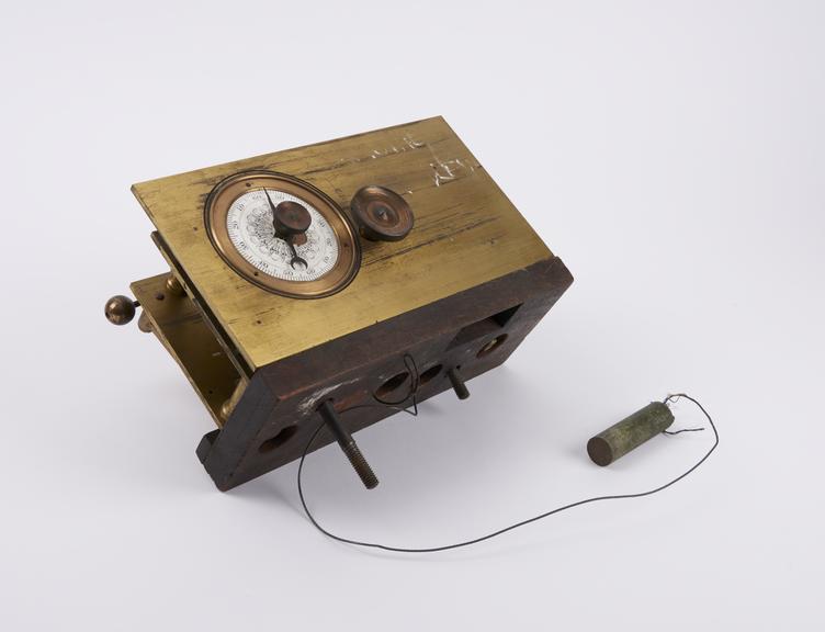 Clockwork mechanism ex Kew Observatory | Science Museum Group Collection